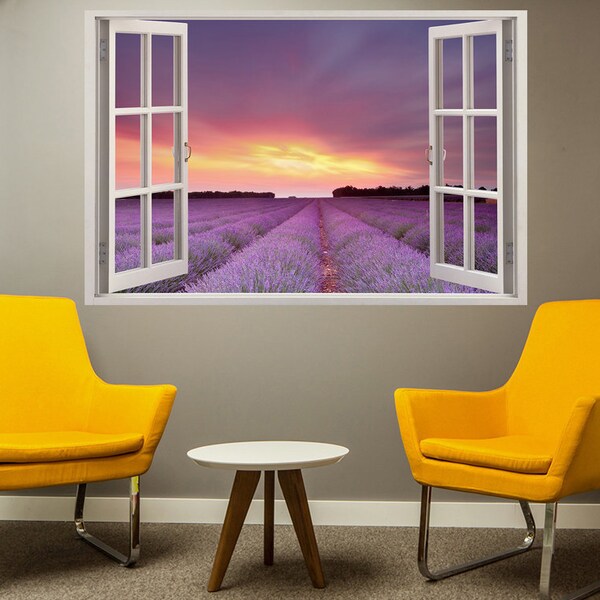 Sunset Wall Decal - Etsy