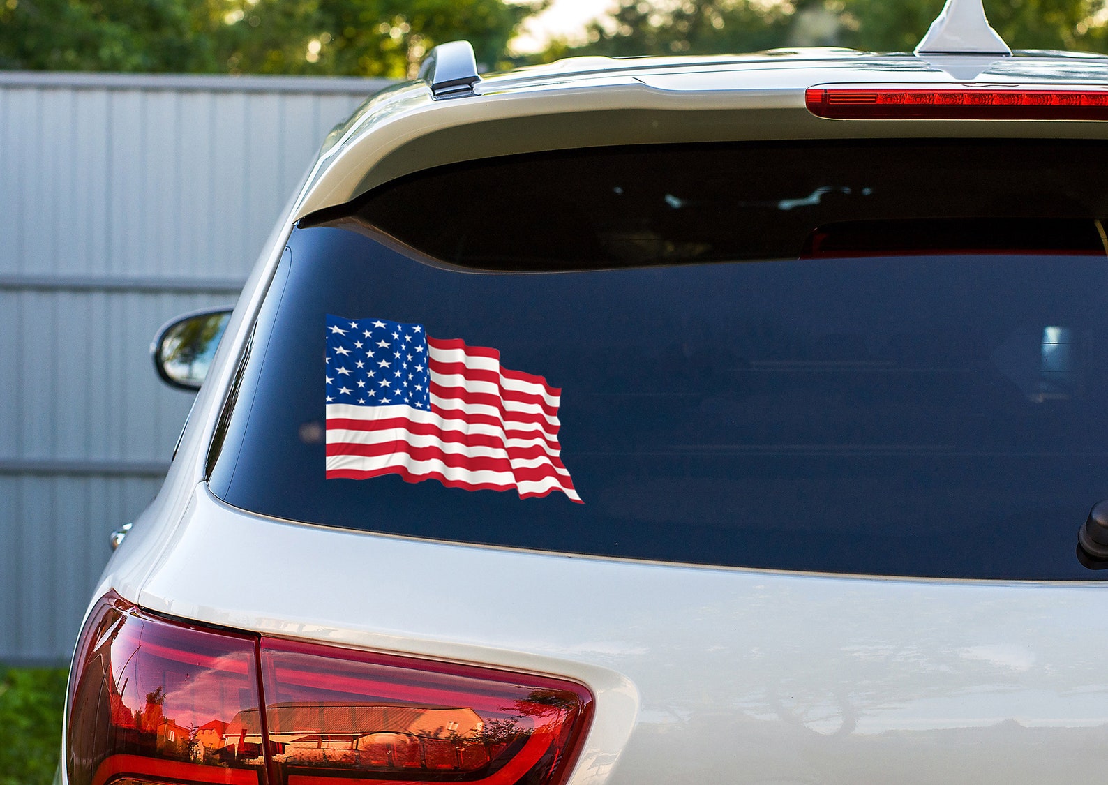 USA Flag Decal American Flag Decal Freedom America Art Star Stripes ...