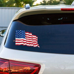 USA Flag Decal American Flag Decal Freedom America Art Star Stripes ...