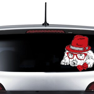 Dog Decals for Cars Dog Sticker Vinyl Dog Stickers Custom Dog Decal Dog ...