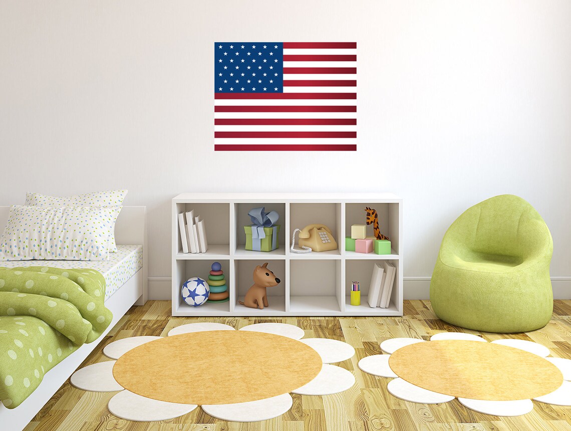 American Flag Decal US Flag Decal USA Decal Car American - Etsy