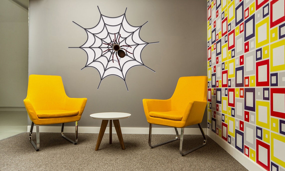 Spider Web Decal Spider Vehicle Decal Spider Sticker Halloween - Etsy