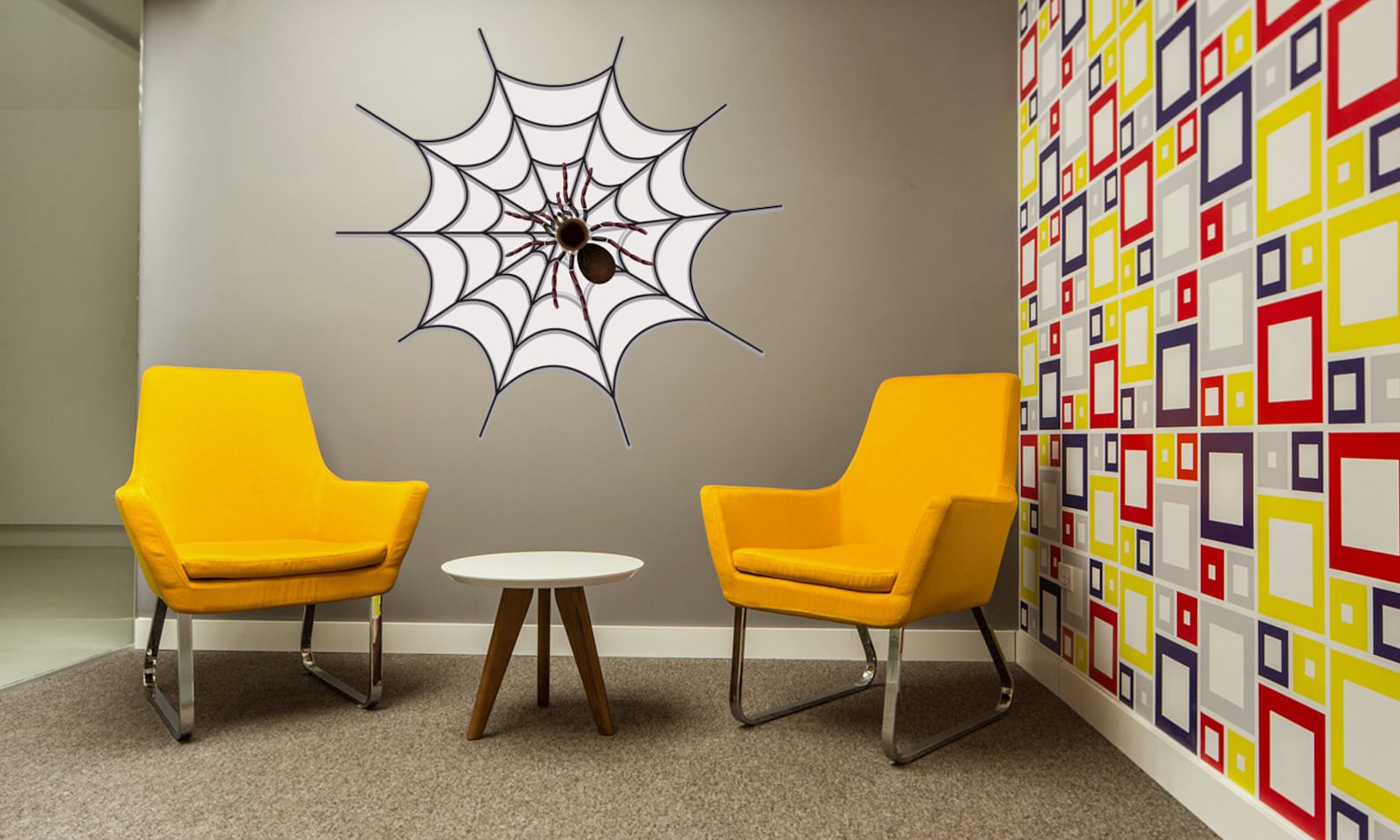 Spider Web Decal Spider Vehicle Decal Spider Sticker Halloween - Etsy