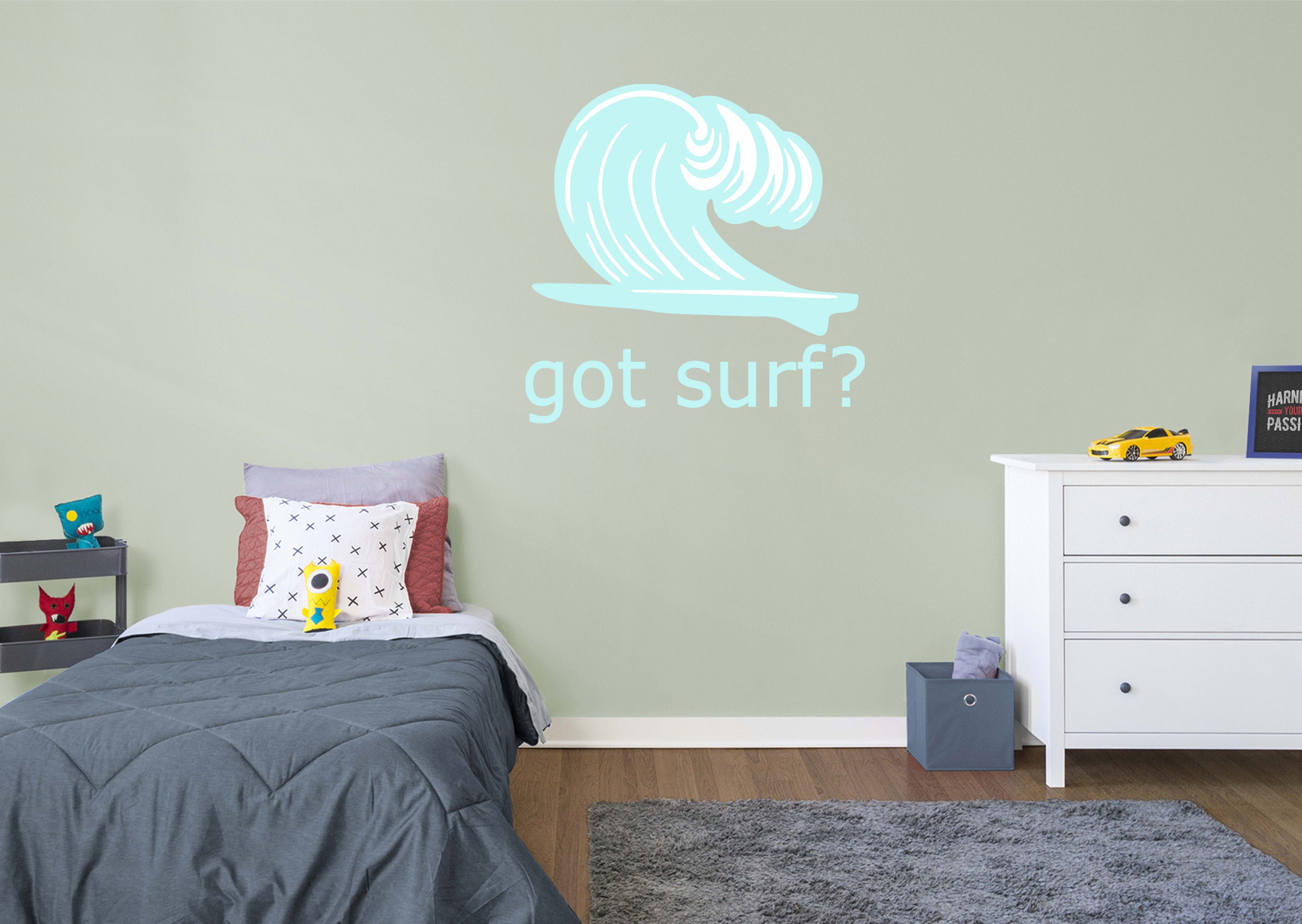 Ocean Decal Add a Fun & Exciting Wave Decal to Your Wall Art Surf ...