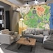 Hyrule Map Wallpaper Legend of Zelda Print Peel and Stick the Kingdom ...