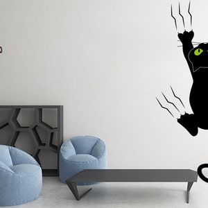 Cat Claws Decal Claw Sticker Claw Car Decal Danger Cat Sticker Pet Wall ...