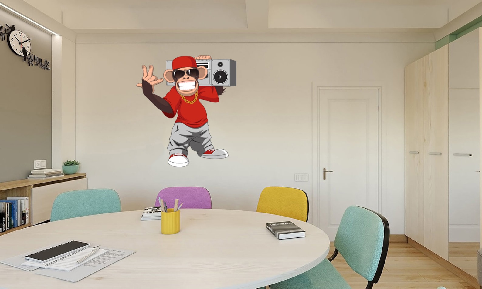 Monkey Decal Hip Hop Stickers Music Decal Rapper Gift DJ - Etsy