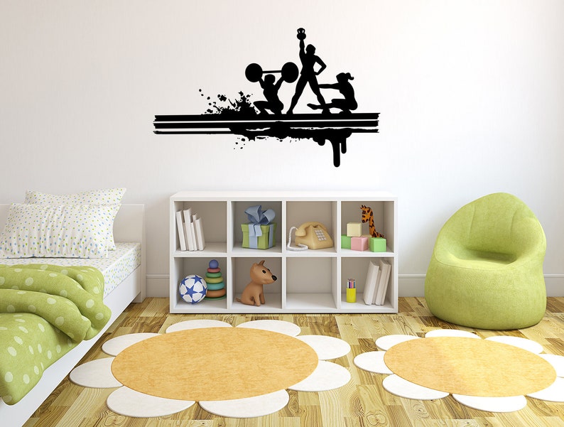 Athletes Decal Gym Wall Decor Workout Decal Motivational Decal - Etsy