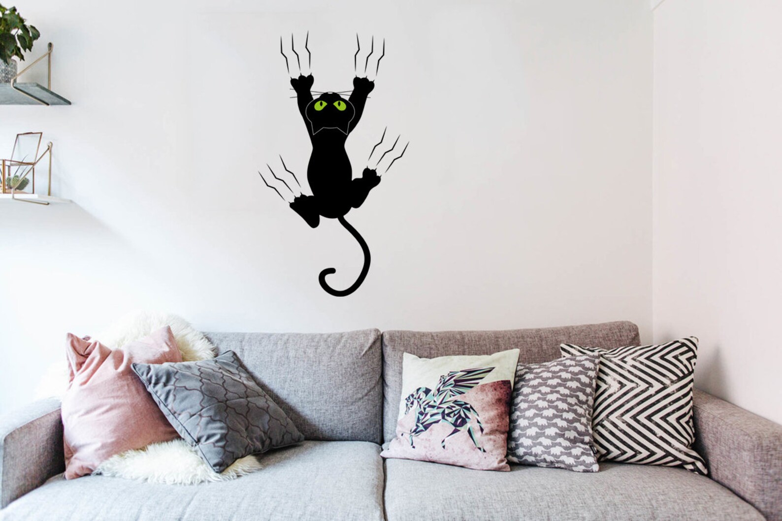 Cat Claws Decal Claw Sticker Claw Car Decal Danger Cat Sticker - Etsy