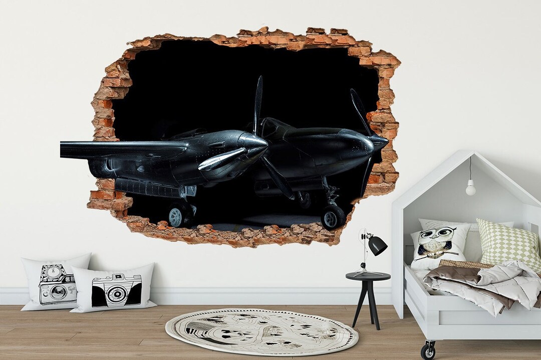 Aircraft Decal Plane Wall Art Mechanism Prints Transport Artwork ...