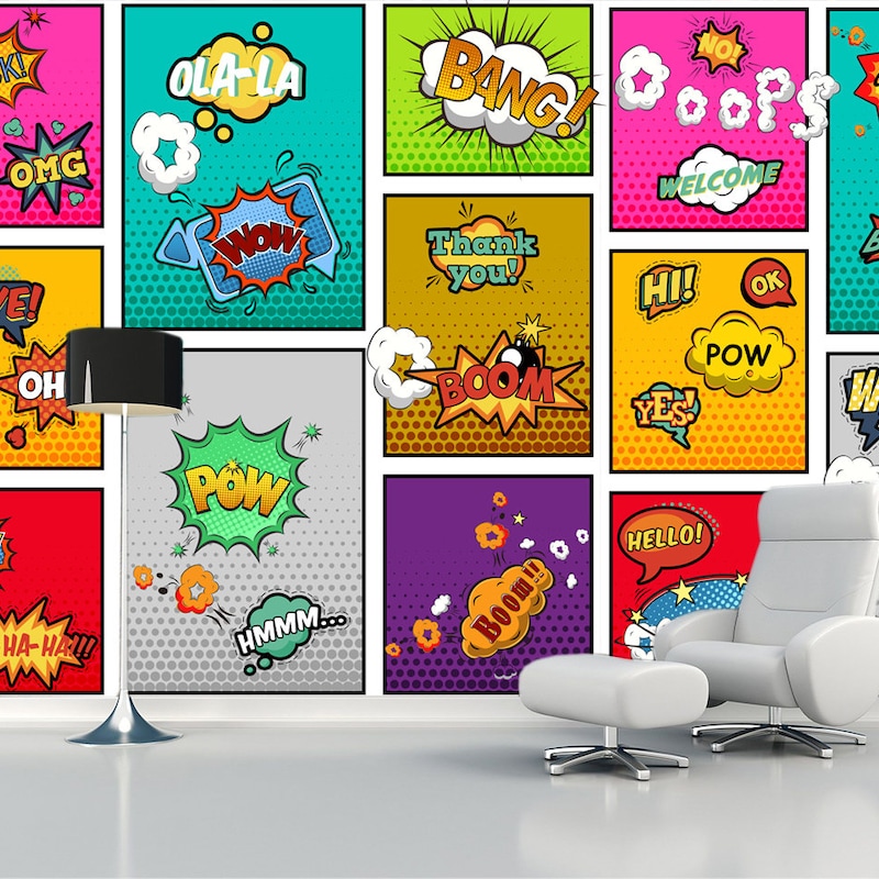 Comic Collage - Etsy