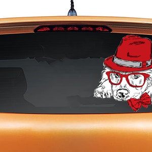 Dog Decals for Cars Dog Sticker Vinyl Dog Stickers Custom Dog Decal Dog ...