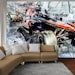 Speed Wall Art Racing Cars Mural Formula Wall Decal Car Wall Decal Peel ...