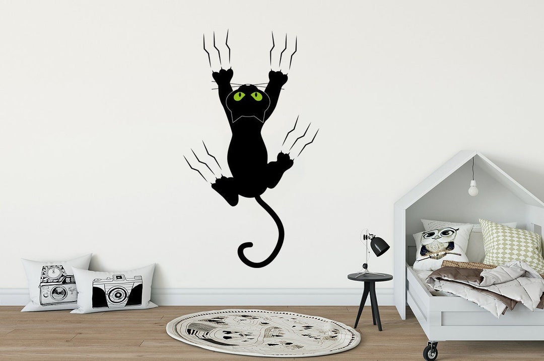 Cat Claws Decal Claw Sticker Claw Car Decal Danger Cat Sticker Pet Wall ...