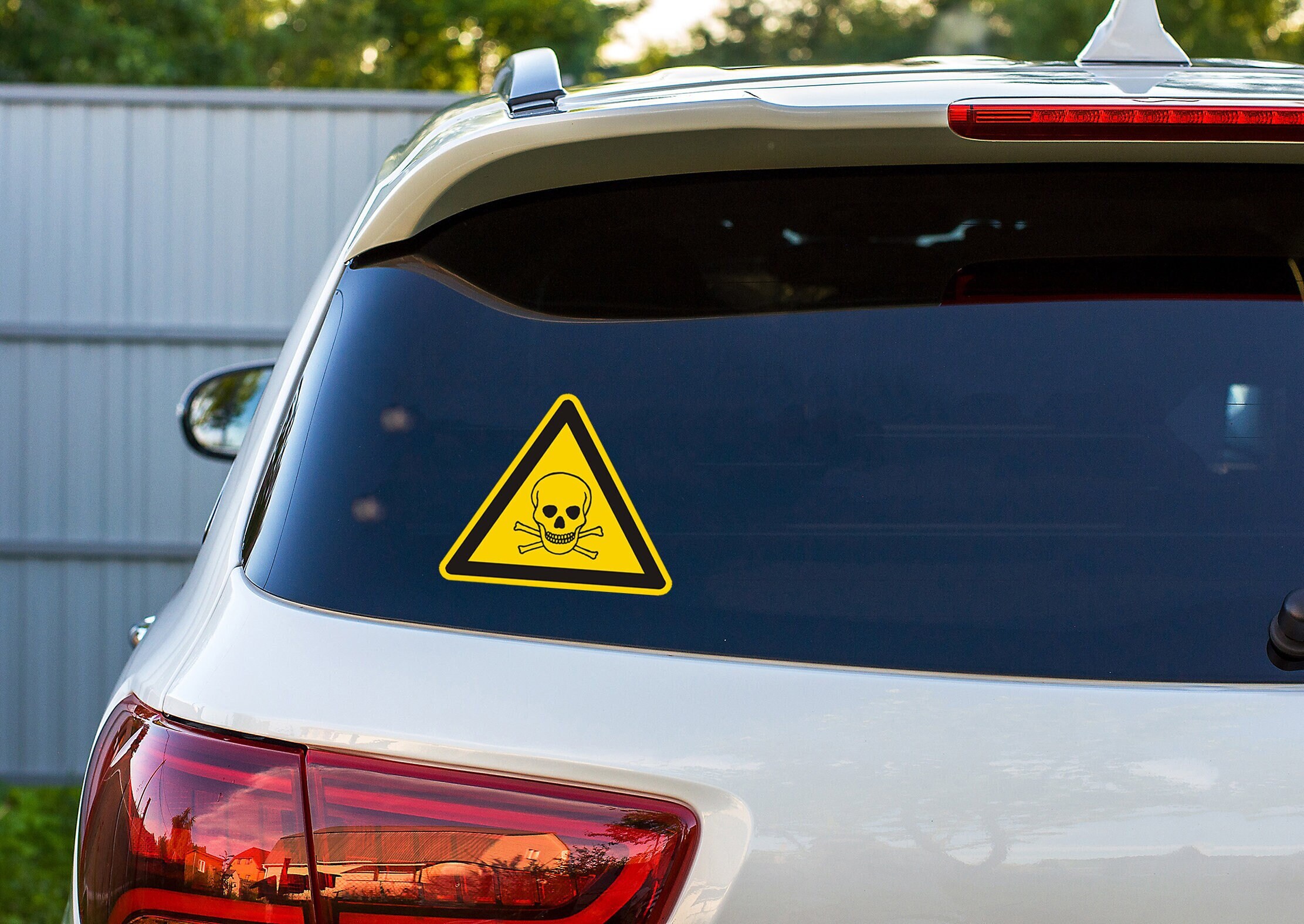 Dangerous Decal Danger Warning Decal Warning Sign Sticker Funny Car ...
