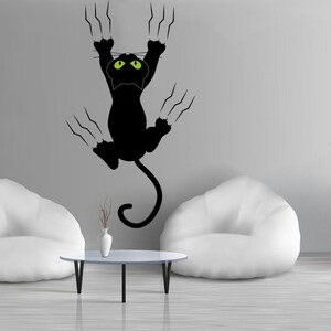 Cat Claws Decal Claw Sticker Claw Car Decal Danger Cat Sticker Pet Wall ...