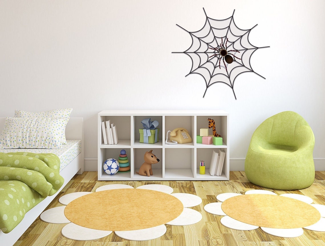 Spider Web Decal Spider Vehicle Decal Spider Sticker Halloween - Etsy