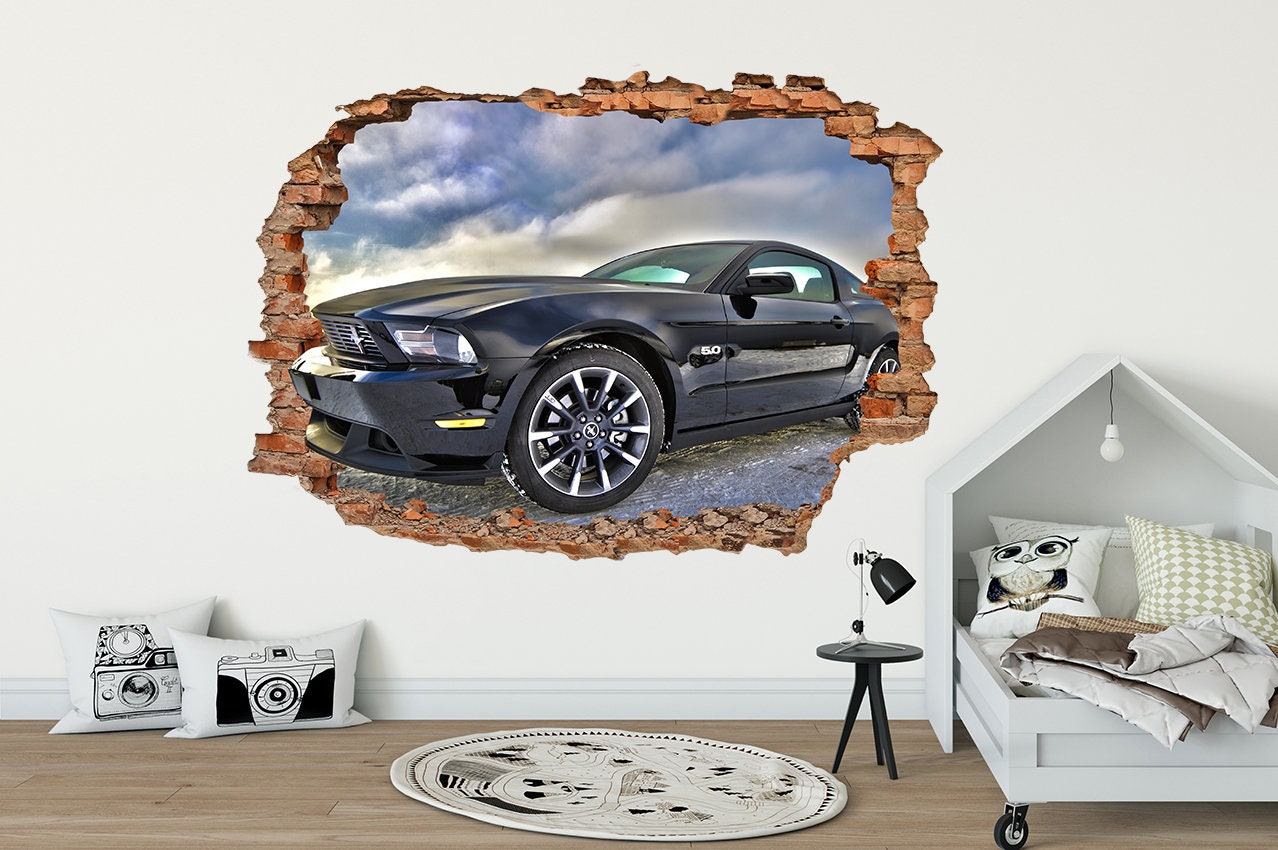 Black Car Decal Mechanism Photo Transport Artwork Racing Poster ...