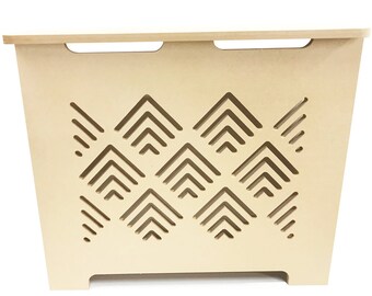 MDF Radiator Cover MD7 Unfinished 9 Depth With | Etsy