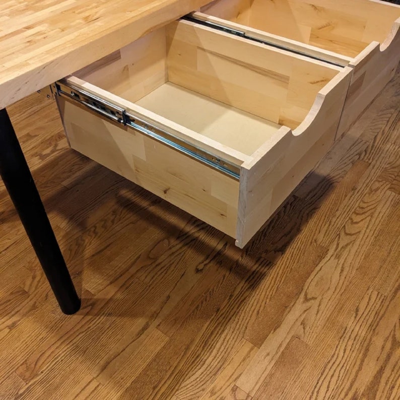 Up Mount, Top Mounting Drawer 4-10" Height With Hand Pull Scoop + Soft ...