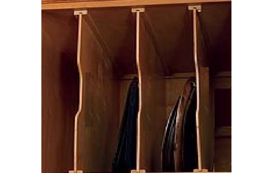 One Set of 1 Cedar Wood Vertical Divider MD1 for Kitchen Cabinet, Cedar ...