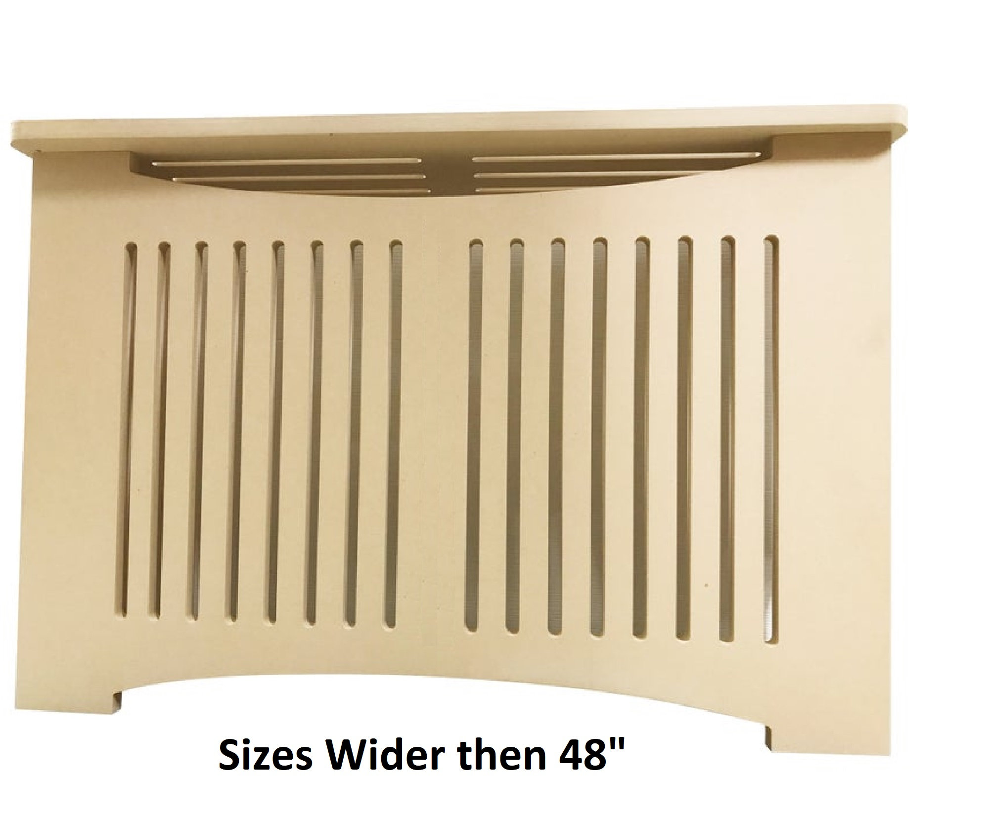 MDF Radiator Cover MD13 Unfinished 9 Depth With Cut | Etsy