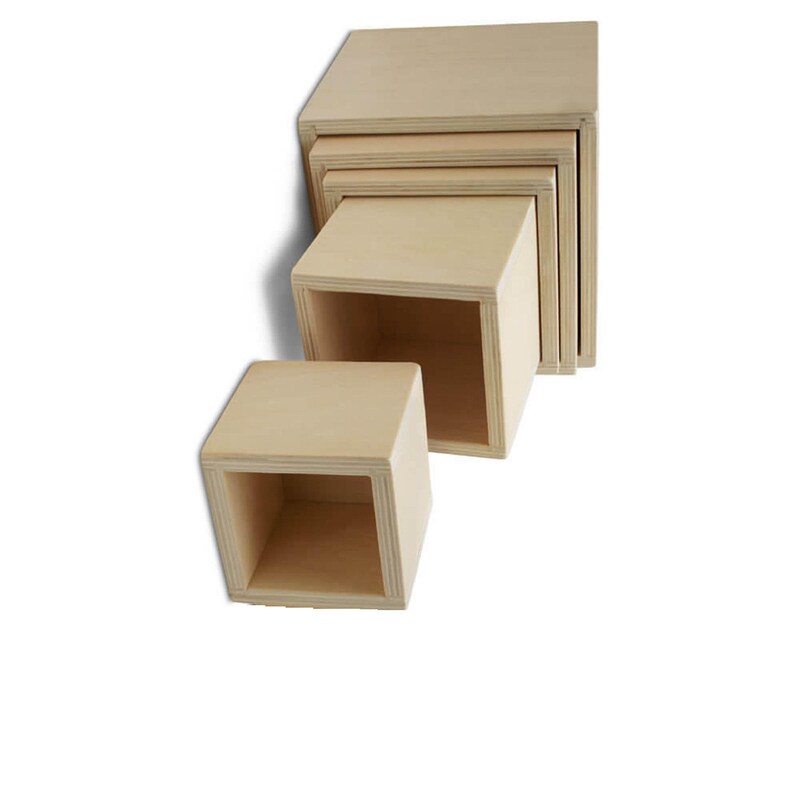 Plywood Storage Cube - Etsy