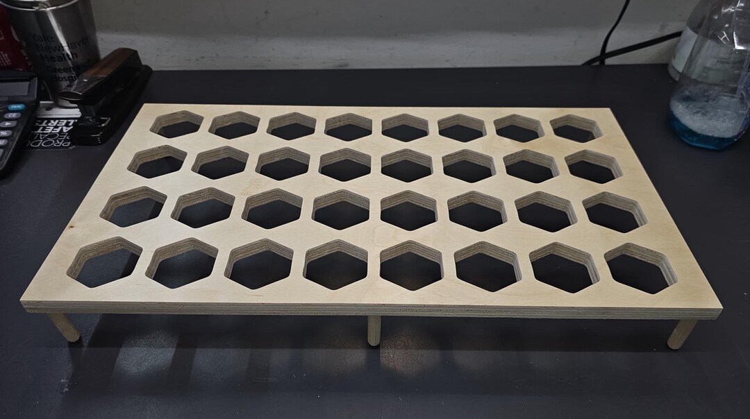 Beehive Coffee Pod Drawer Insert: Custom Plywood Organizer - Etsy