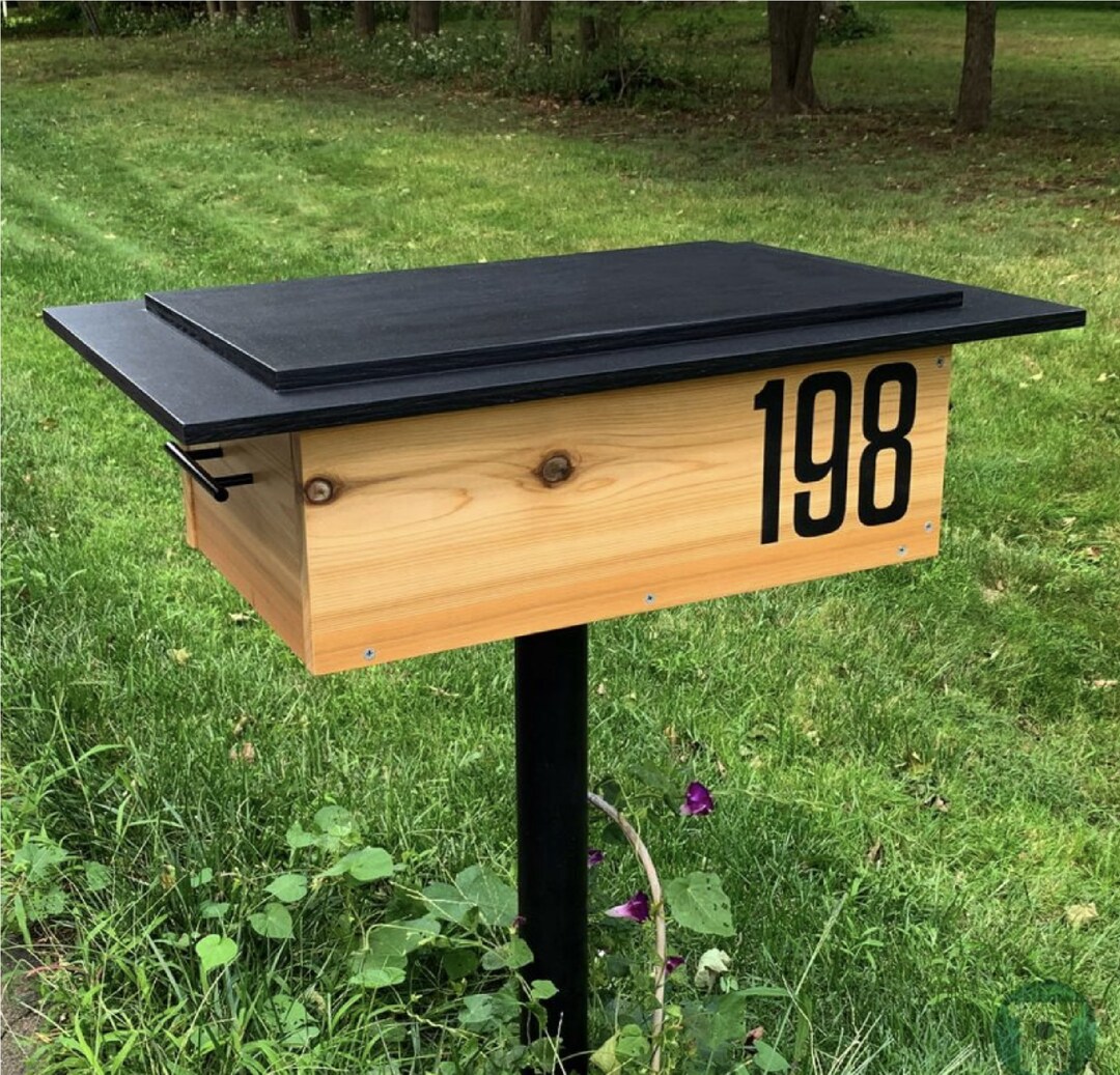 Rustic Mail Box "chinahouse" Choose Yours, Pine, Other Wood Available ...