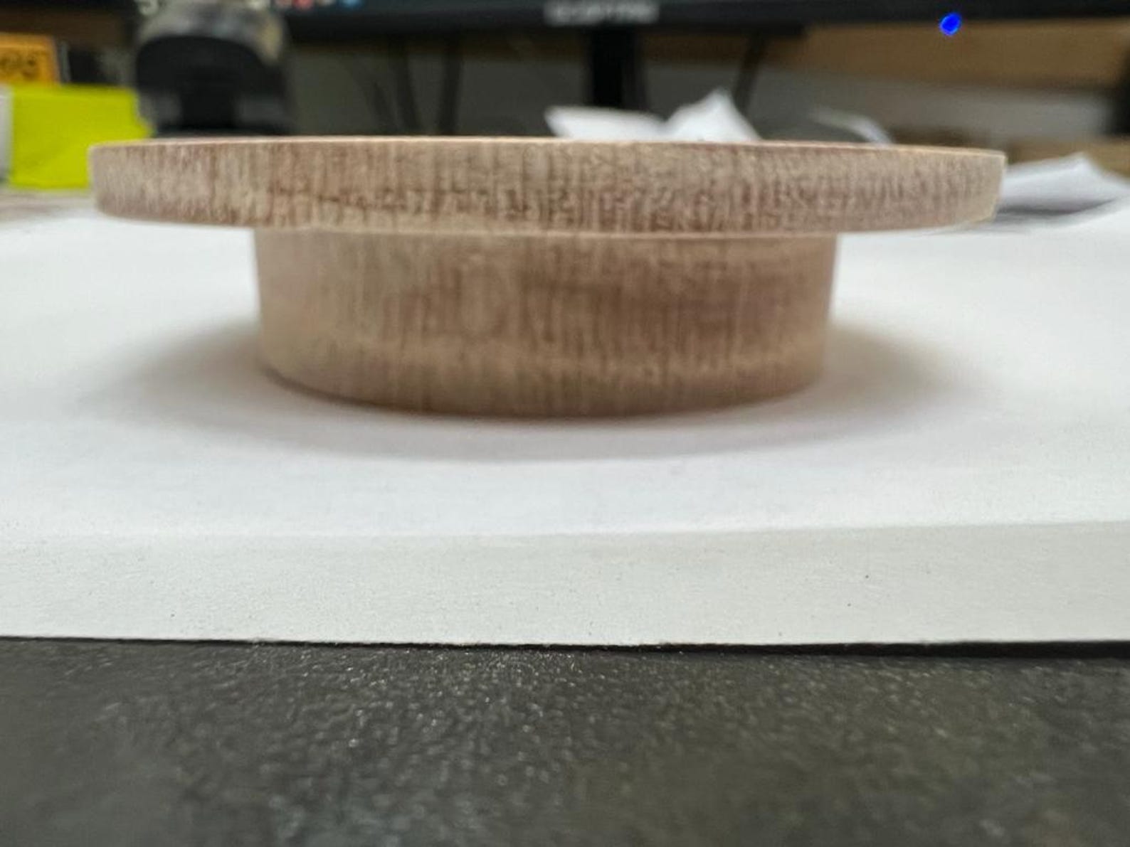Oak Round Solid Wood Cord Wire Cable Liner Grommet "babywire", Table ...
