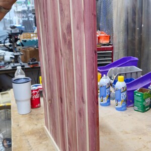 Real Cedar Wood Set of 1 Vertical Divider MD1 for Kitchen Cabinet ...