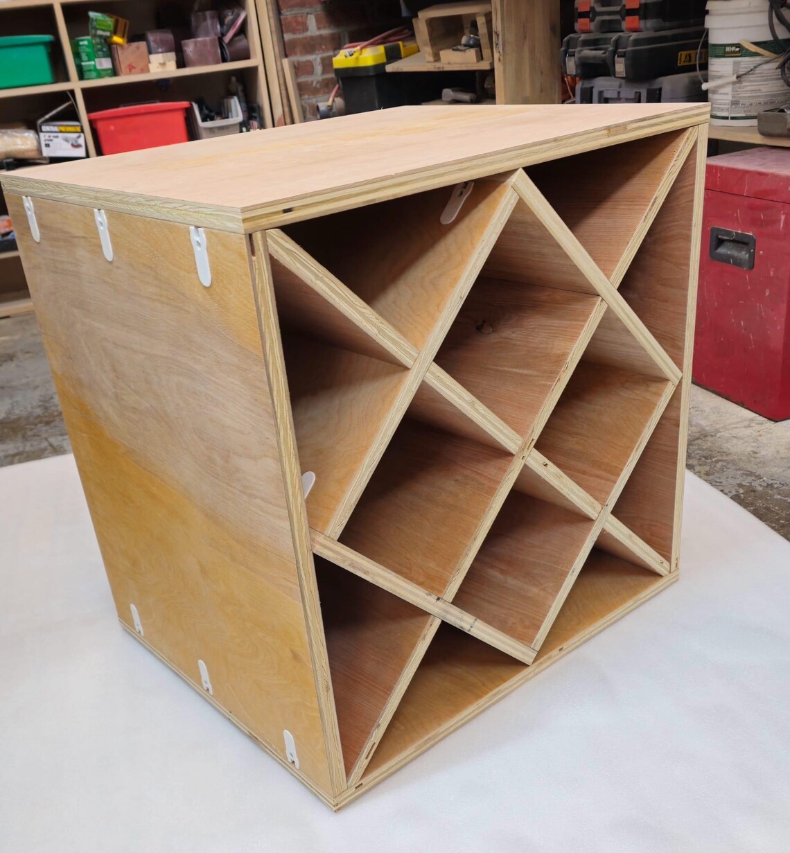 Bottle Modular Wine Insert Only "slashmulti" Storage Cube Cross ...