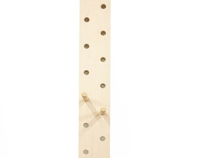 Climbing Solid Wood Peg Board Gym Pegboard Crossfit - Etsy