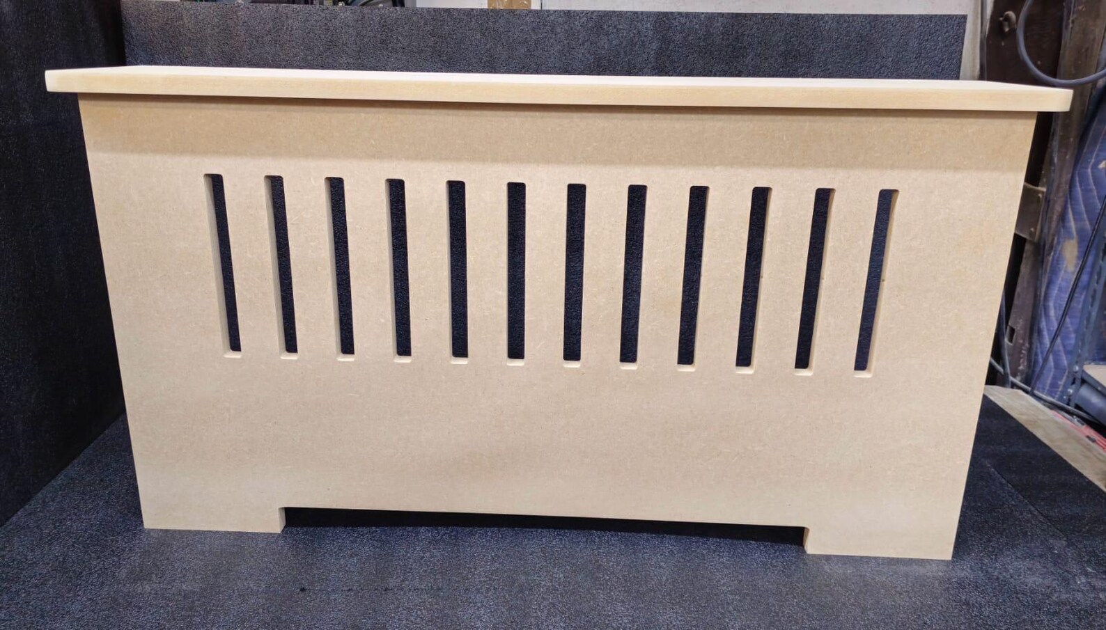 MDF Radiator Cover MD14 - Unfinished - 9" Depth With Cut Out for ...