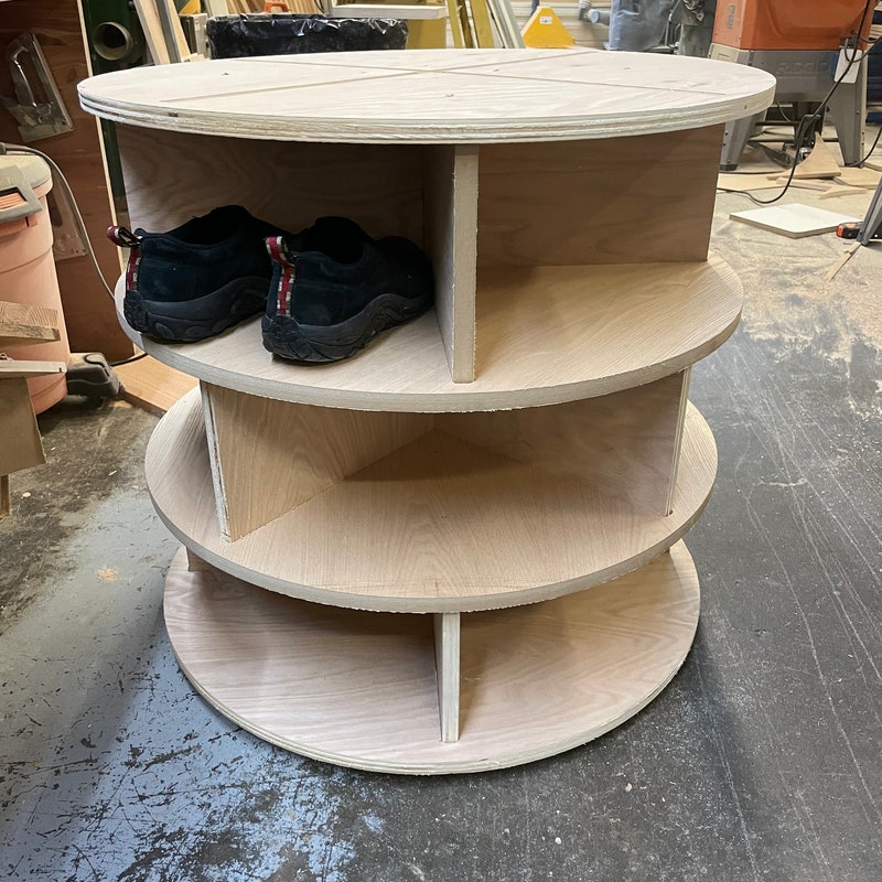 Spinning Shoe Rack - Etsy
