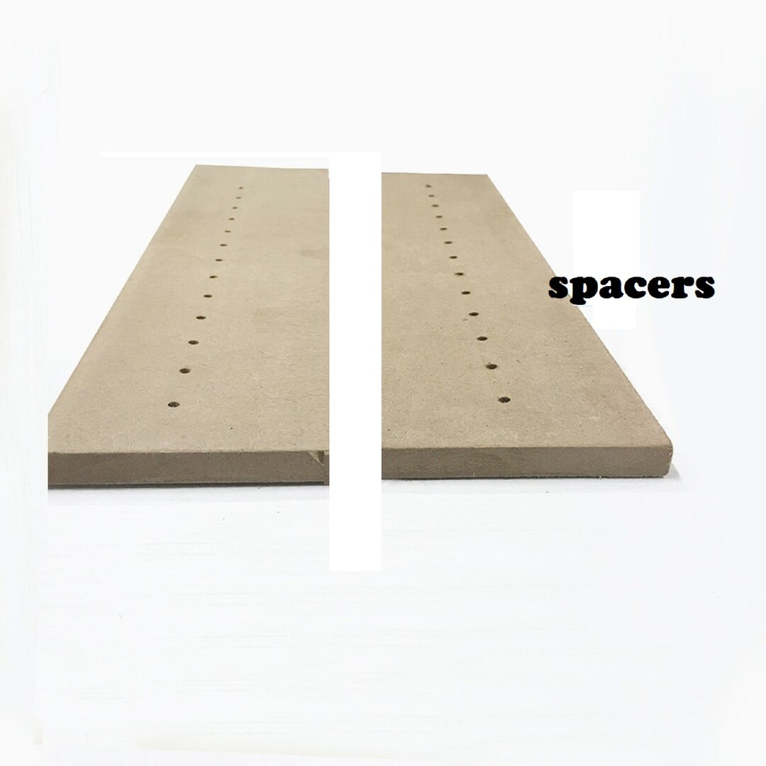 MDF Drawer Universal Spacers for Slides, Set of 2, Choose Your ...