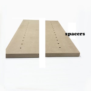 MDF Drawer Universal Spacers for Slides, Set of 2, Choose Your ...