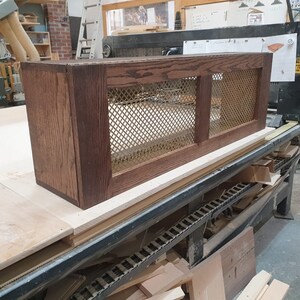 Wall AC, Mini Split , Ductless AC Cover Solid WOOD wallbirdcage, Open ...