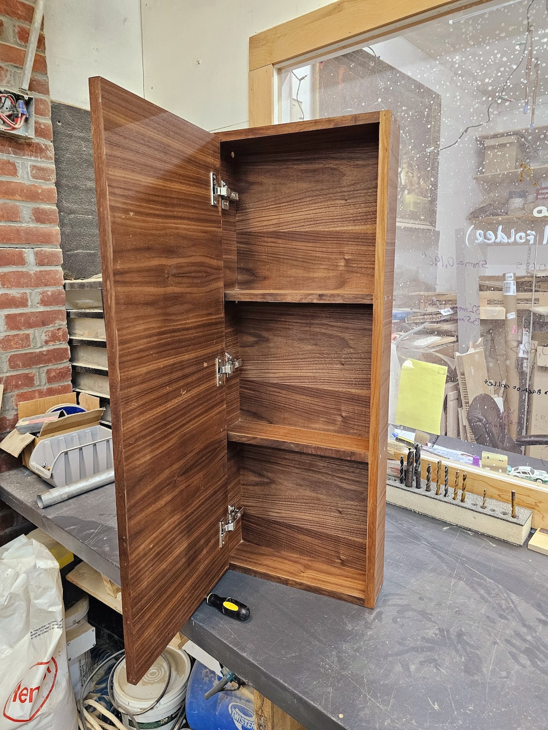 Frameless Medicine Recessed Cabinet With Soft Close Door, Unfinished ...