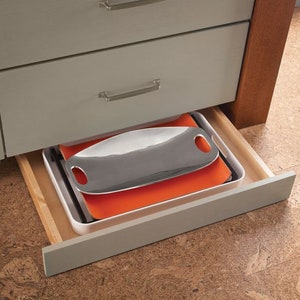 ALL Plywood 4" High Toe Kick Drawer With Push-to-open or Soft Closing ...