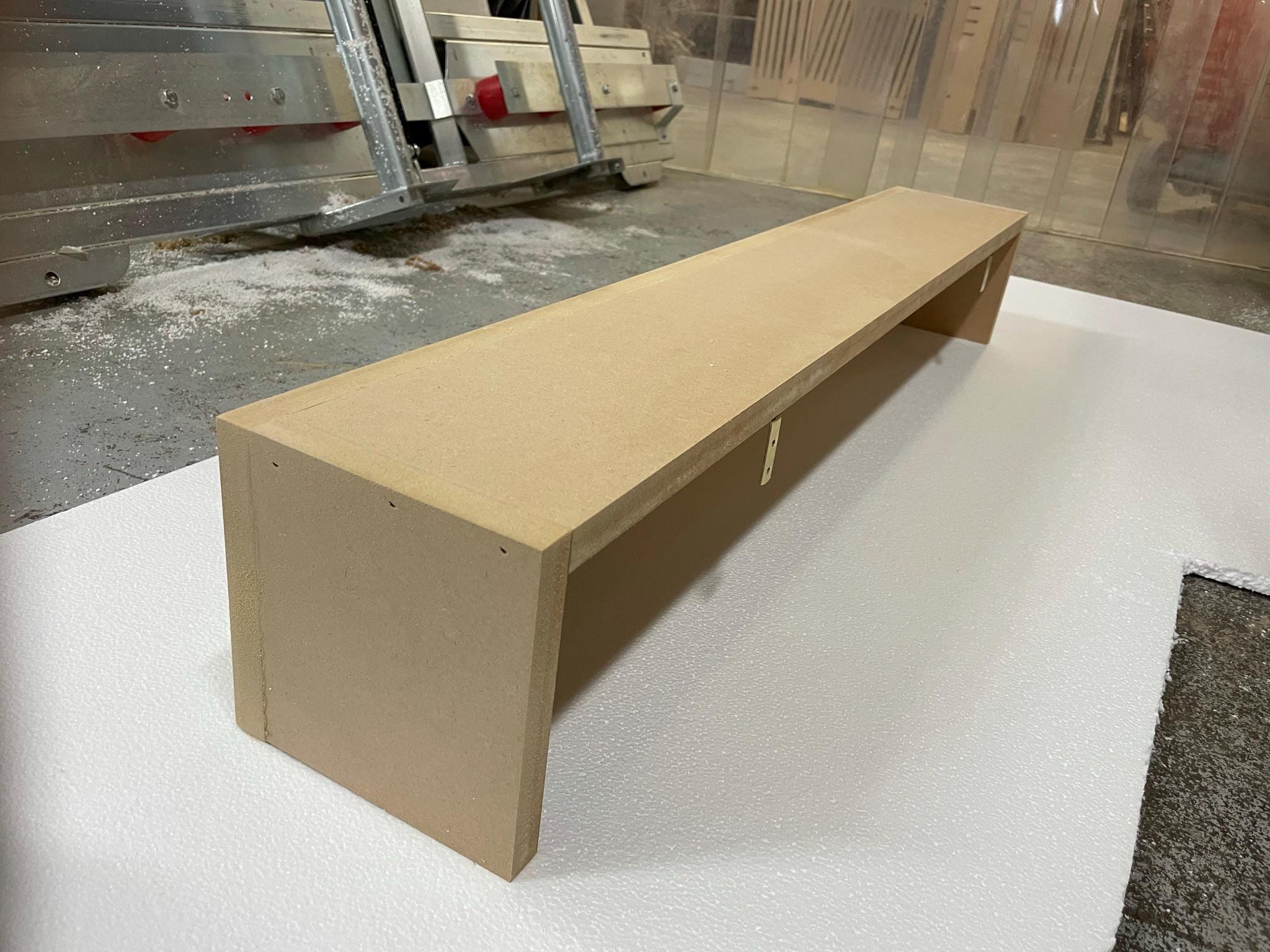 Unfinished MDF Cornice Pelmet KIT 4boards for Windows, Choose Size ...