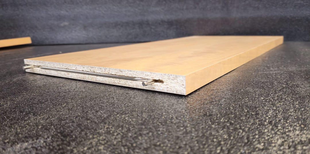 Closet Shelf for Concealed Hardware, Choose Color and Size, With ...