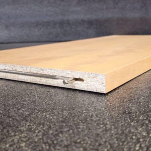 Closet Shelf for Concealed Hardware, Choose Color and Size, With ...