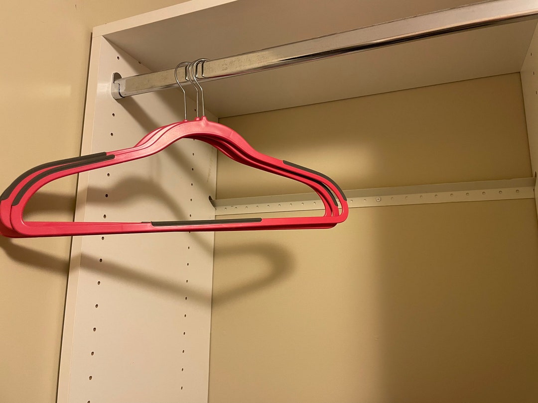 Oval Closet Rod Kit With Flanges 30x15mm, Choose Your Color and Your ...