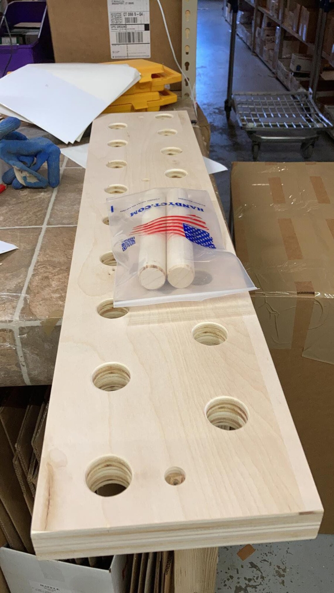 Climbing Solid Wood Peg Board Gym Pegboard Crossfit | Etsy