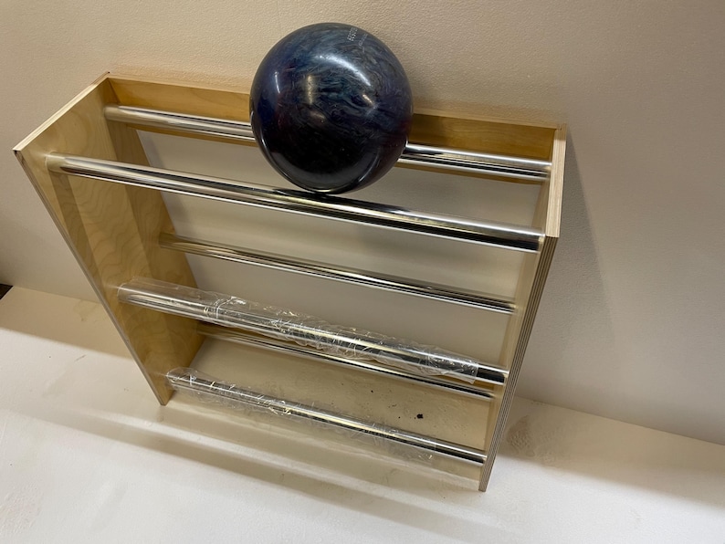 Unfinished Plywood Ball Rack: Bowling, Soccer, Basketball Storage - Etsy