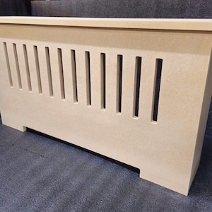 MDF Radiator Cover MD14 - Unfinished - 9" Depth With Cut Out for ...