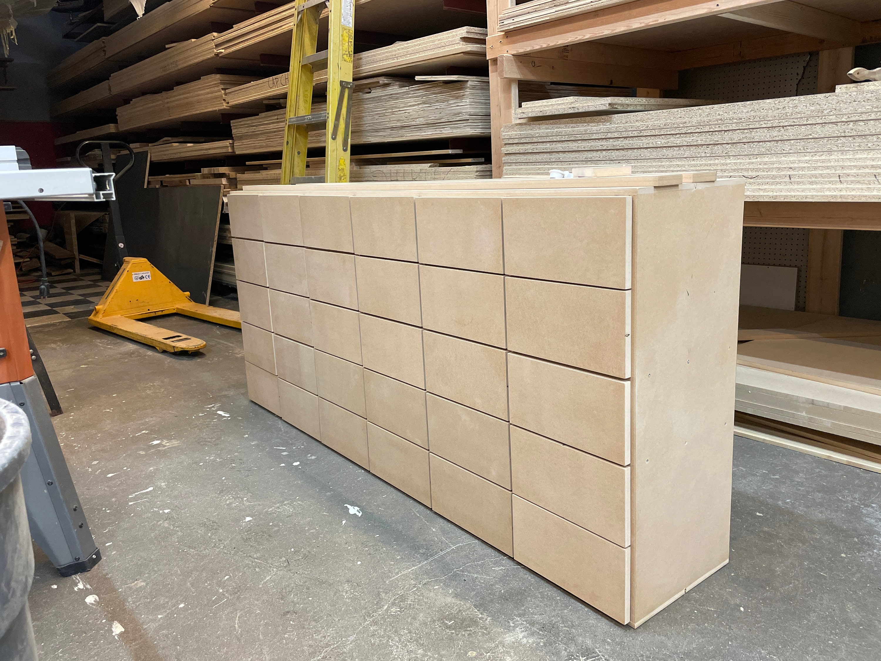 Open Front MDF Cubby Box Enclosure, Cubby Organizer-shelf Units Cube ...