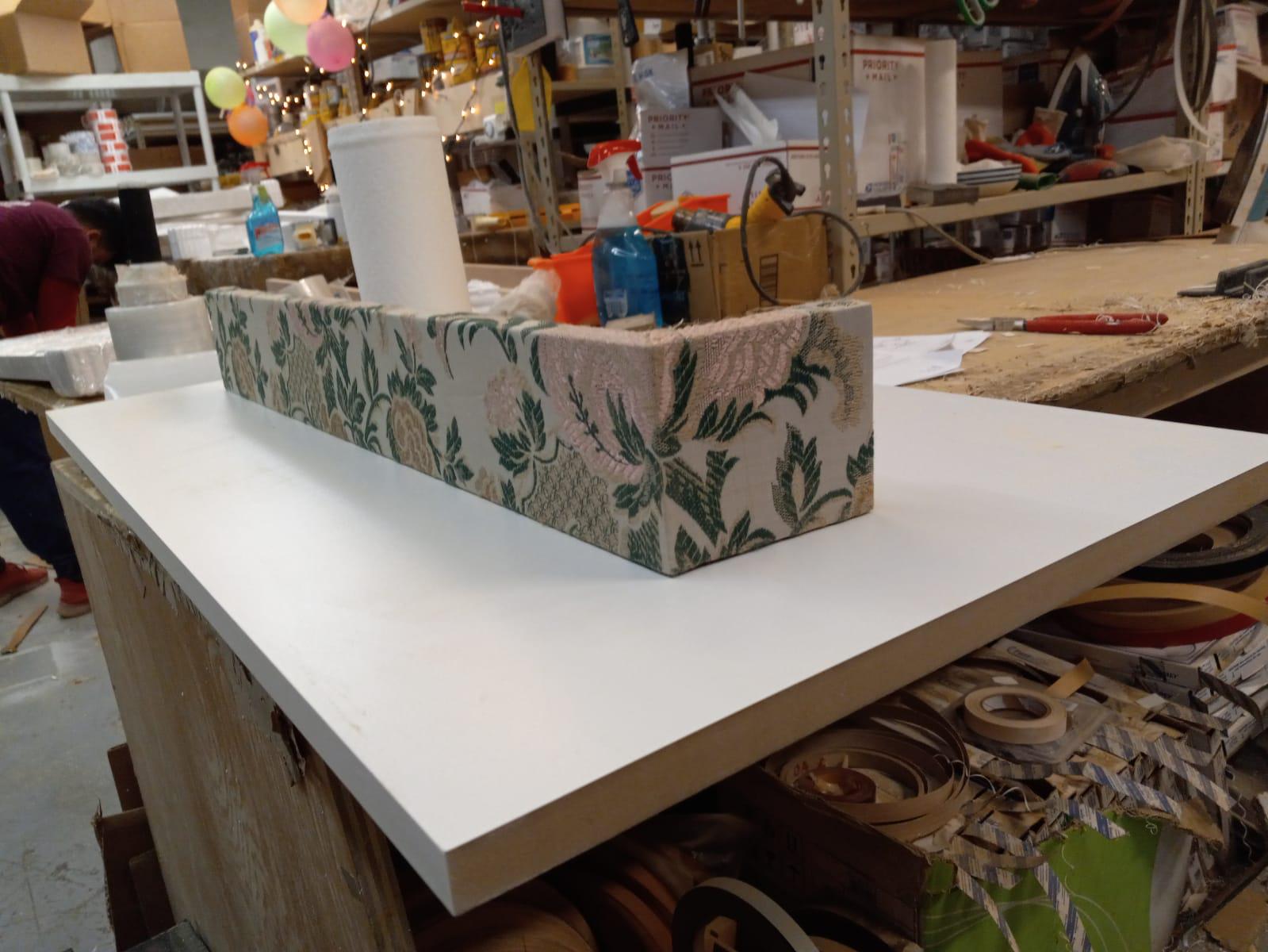 Custom Size Fabric Cornice KIT 3board for Windows, Choose Size and ...
