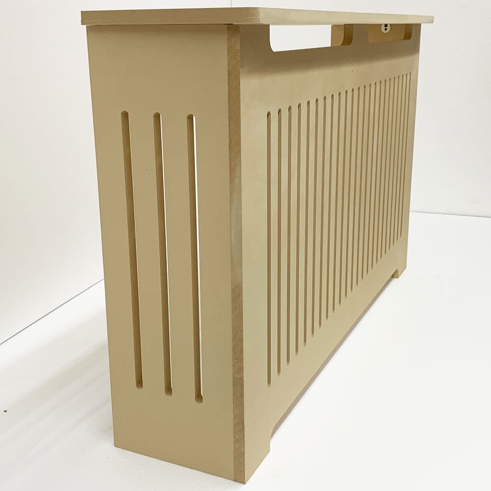MDF Radiator Cover-md7 Unfinished-9" Depth With Ventilation Holes on ...